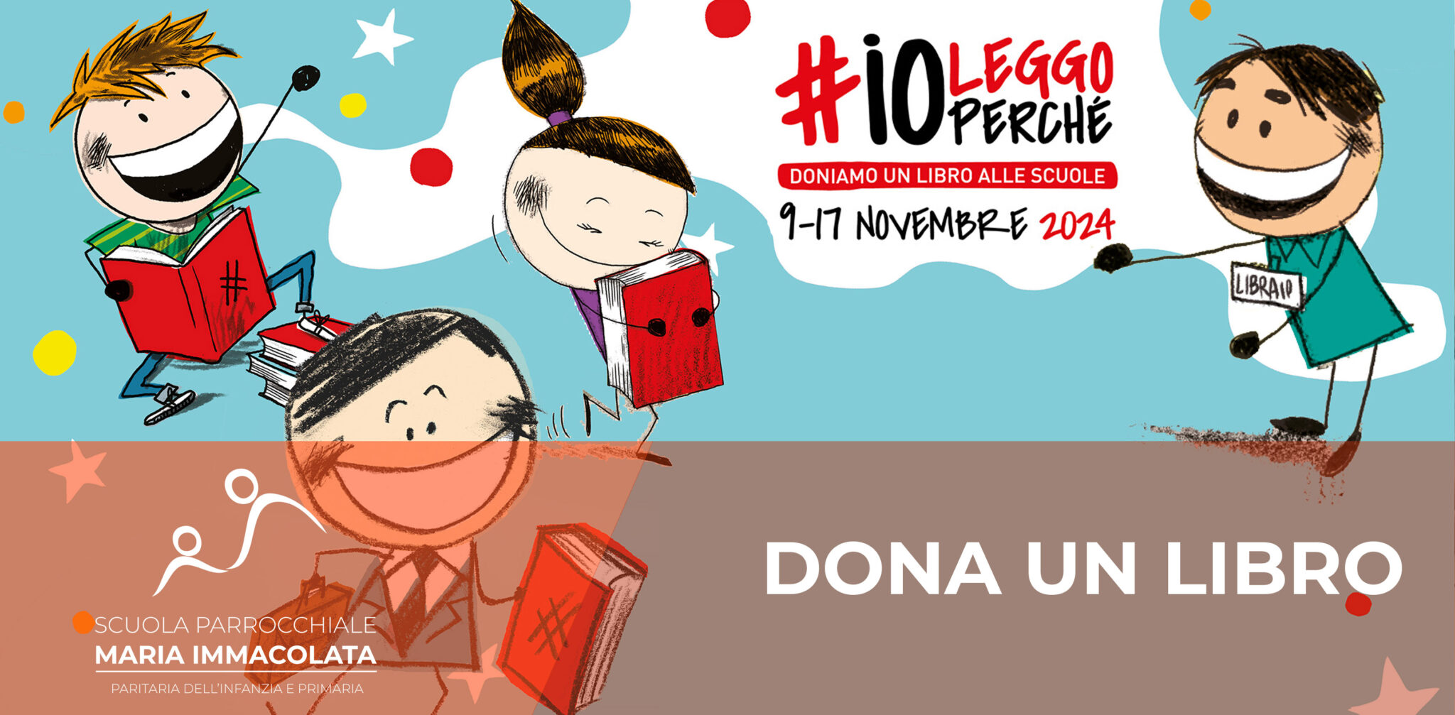 Io leggo perché 2024-2025 – Scuola Maria Immacolata Milano